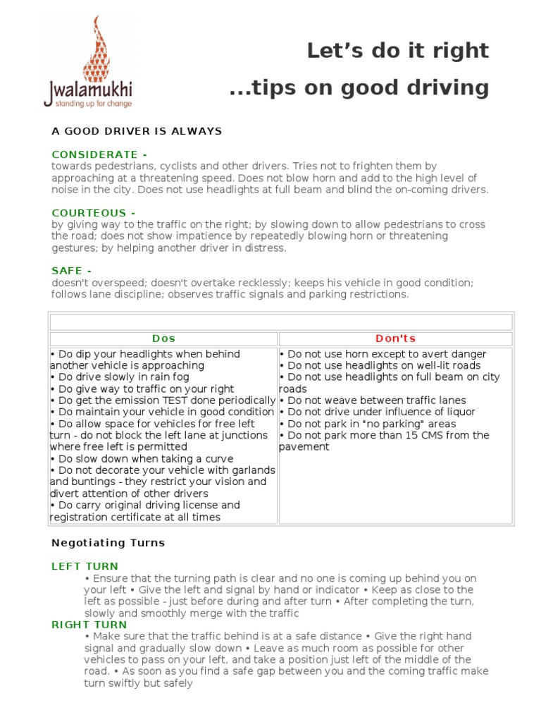 Traffic Safety Campaign | PDF | Business