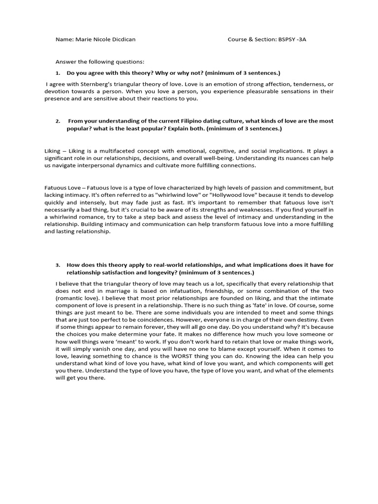 Soc Psych | PDF | Love | Psychology