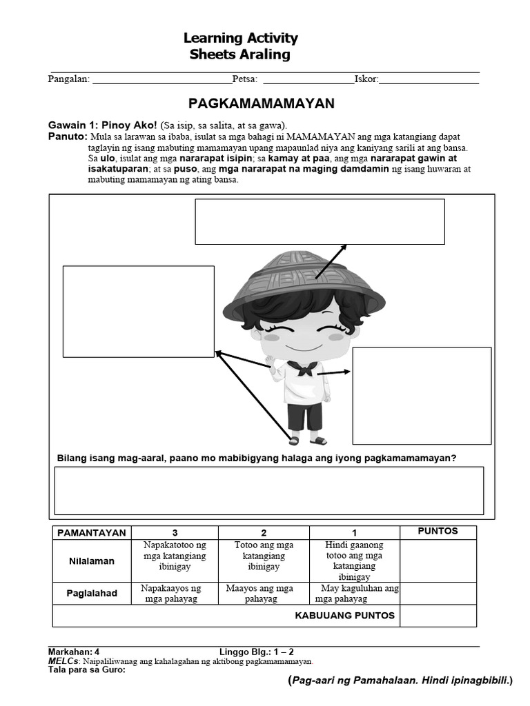 Ap-10 Q4 Las-1 | PDF