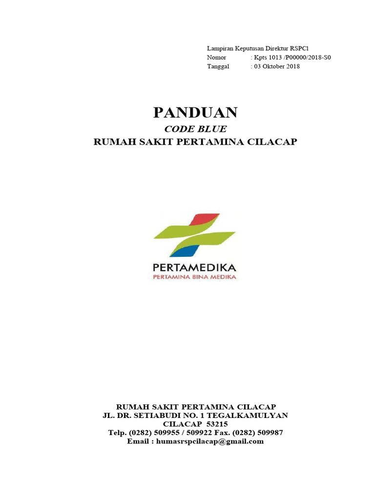 PAP 3.2 Panduan Code Blue | PDF