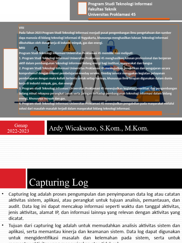 Materi 5 Capturing Log | PDF