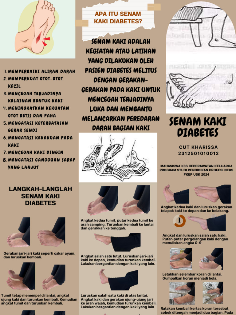 Leaflet Senam Kaki 2 | PDF
