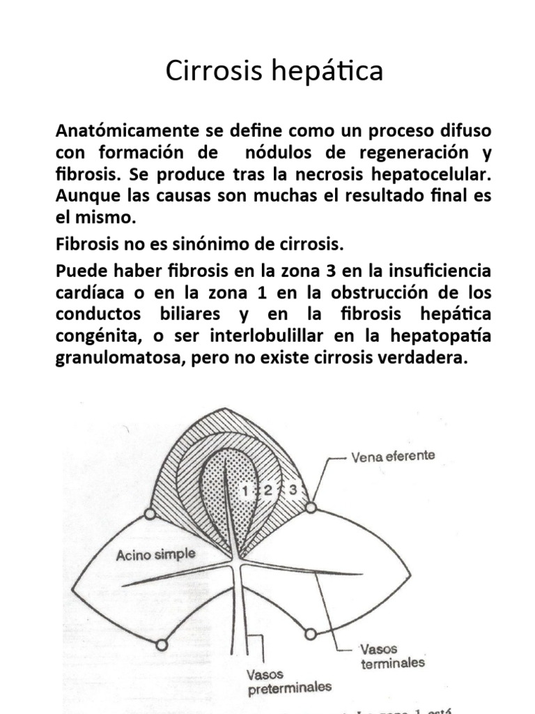 Cirrosis Hepática | PDF | Cirrosis | Hígado