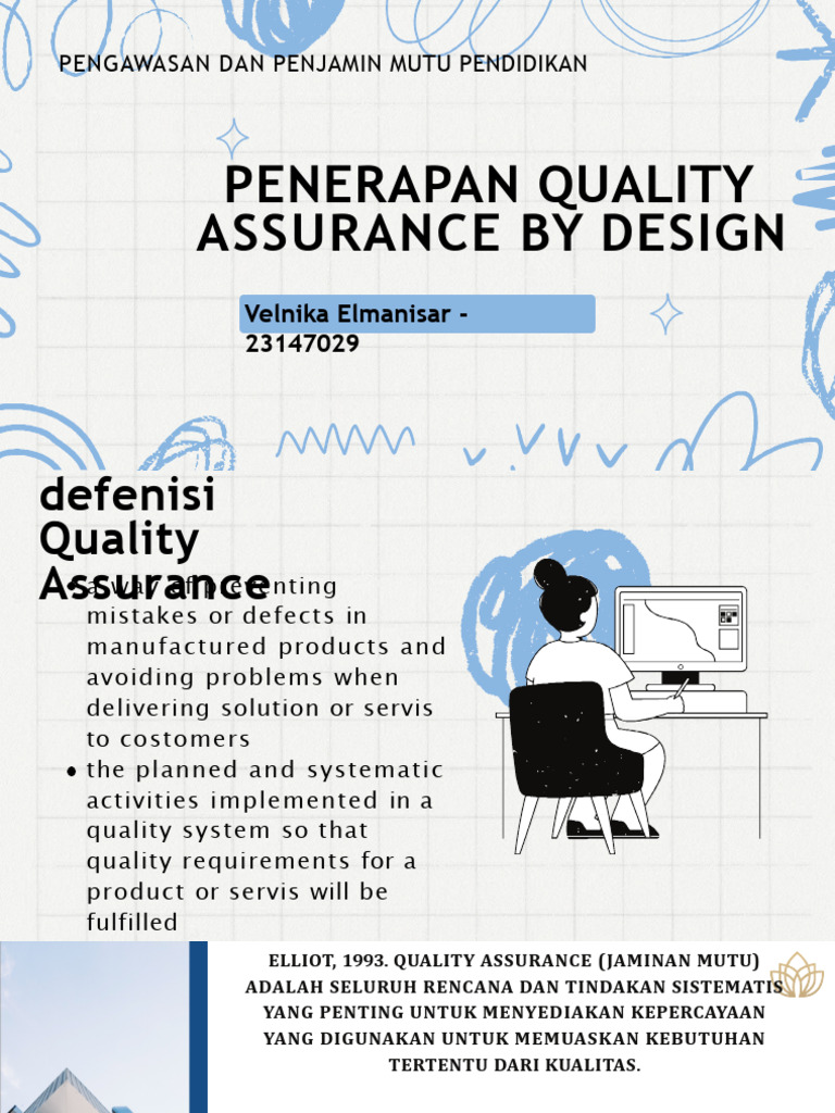 ' PPT - Penerapan Quality Assurance by Design | PDF