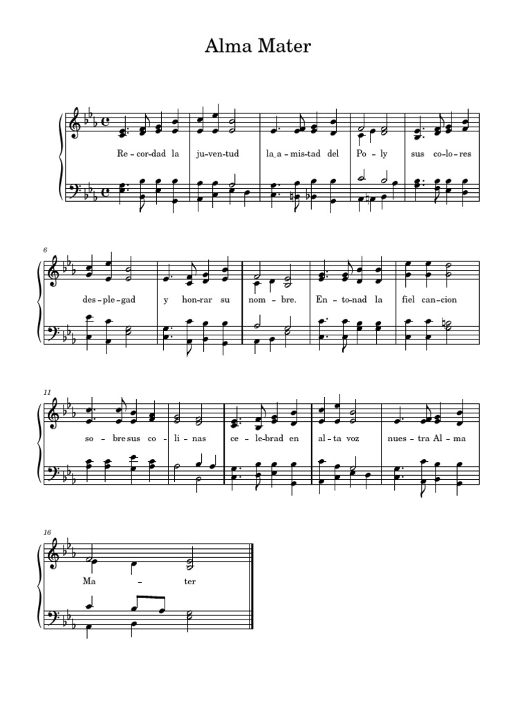 Alma Mater - Traditional | PDF