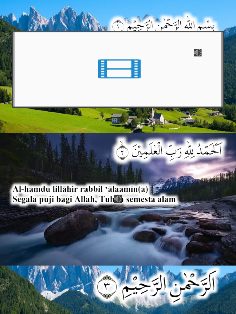 SURAT AL FATIHAH - Hadi | PDF