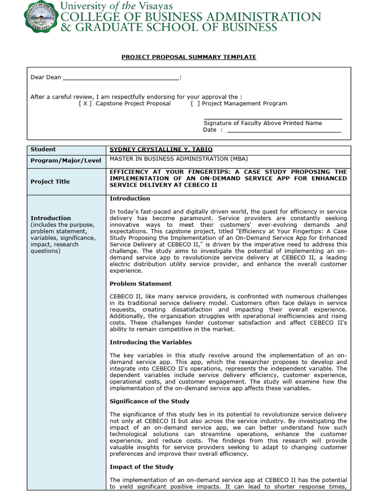 Tabiosydney Proposal | PDF | Smart Grid | Methodology