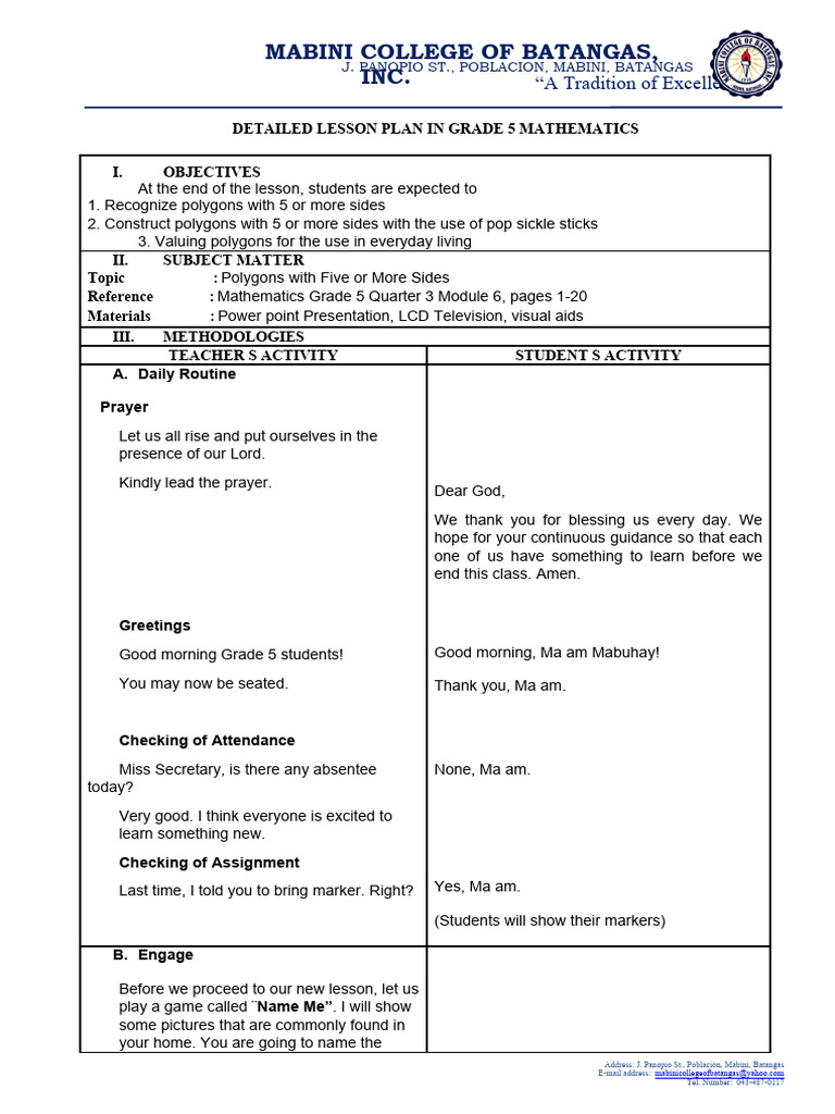 LP-MATH POLYGONS | PDF | Shape | Euclidean Geometry