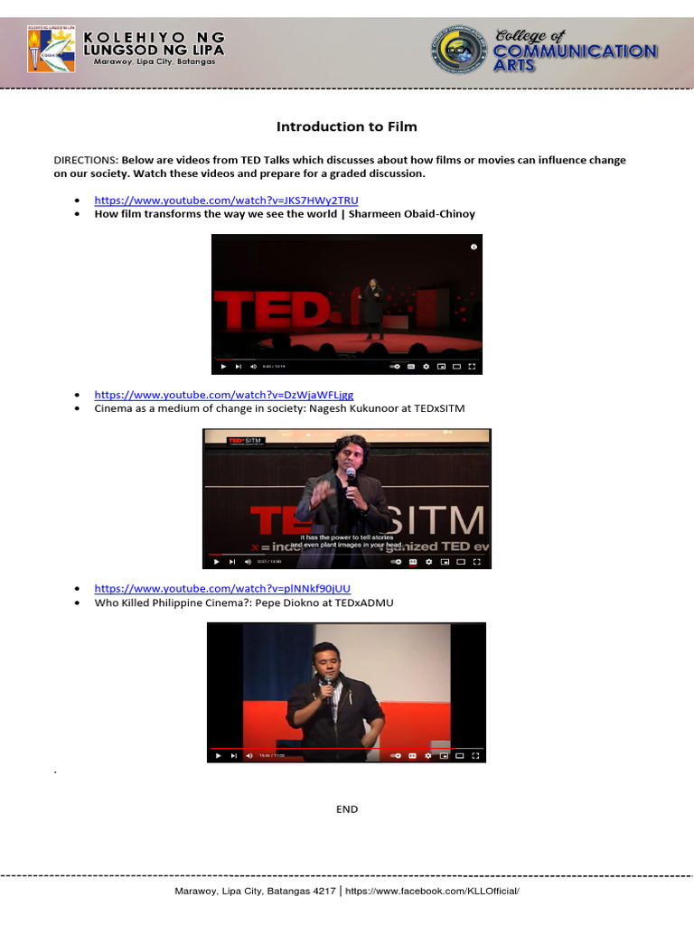 Power of FIlm TED Talks | PDF | Politics | Social Science