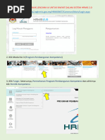 Tatacara Mengemaskini Kursus Latihan Di Dalam Sistem HRMIS | PDF