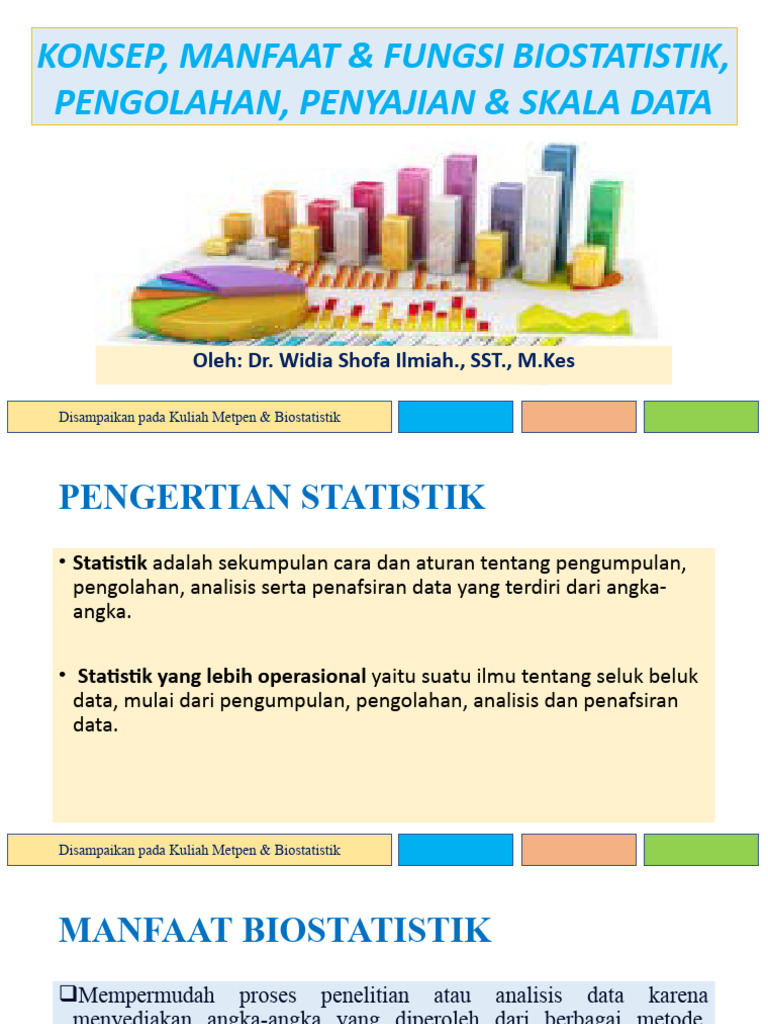 Konsep, Manfaat, Fungsi, Pengolahan, Penyajian, Skala Data | PDF ...