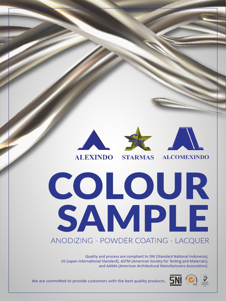Colour-Sample-Alexindo-2022 | PDF | Technology & Engineering