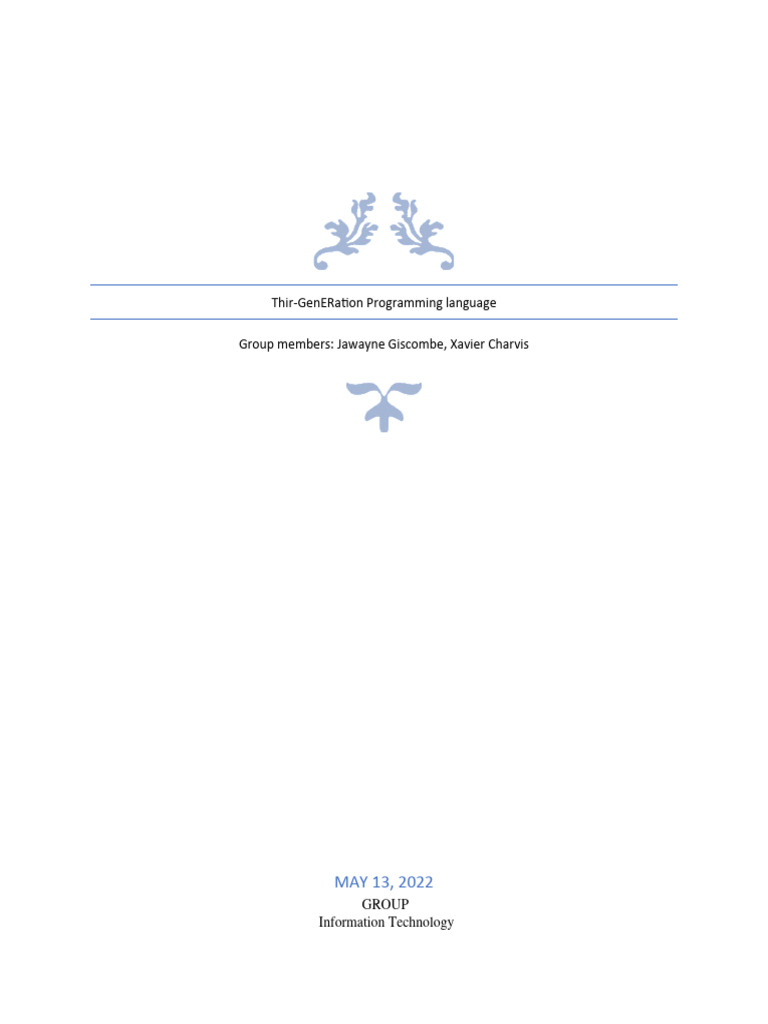 IT WORK (GEMN WORK) (AutoRecovered) | PDF | Computer Programming | Programming Language