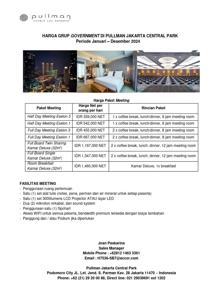 Government Rate Fact Sheet 2024 | PDF