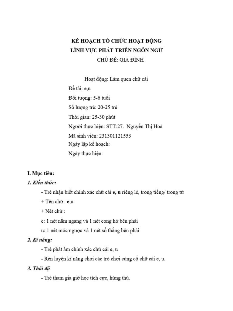 STT 27. Nguyễn Thị Hoà .NBTN - LQCC. | PDF