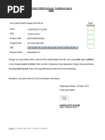 Tabel DW | PDF