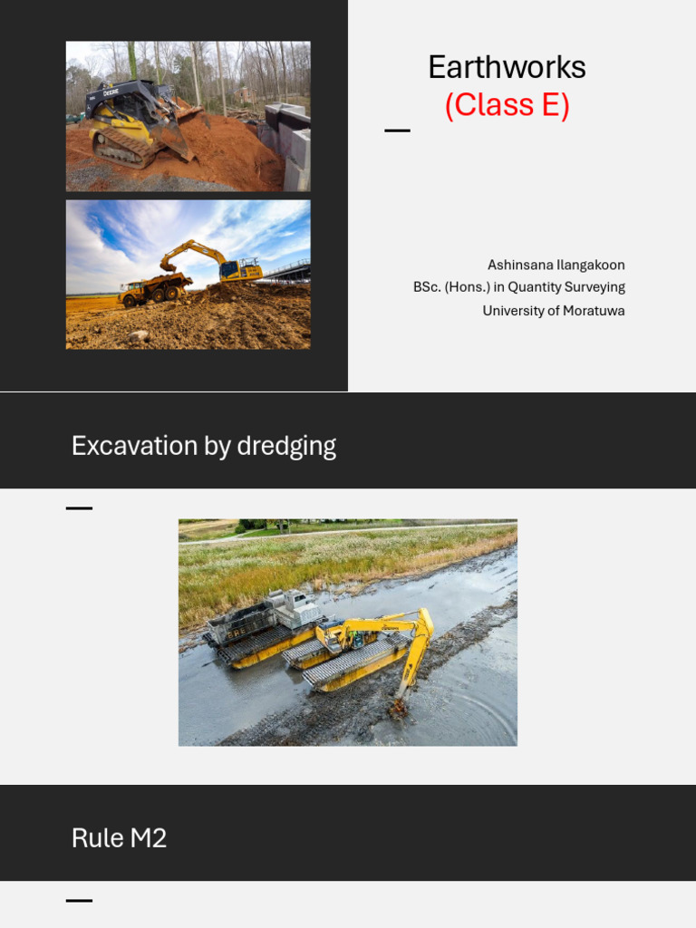 Excavation | PDF | Earth Sciences