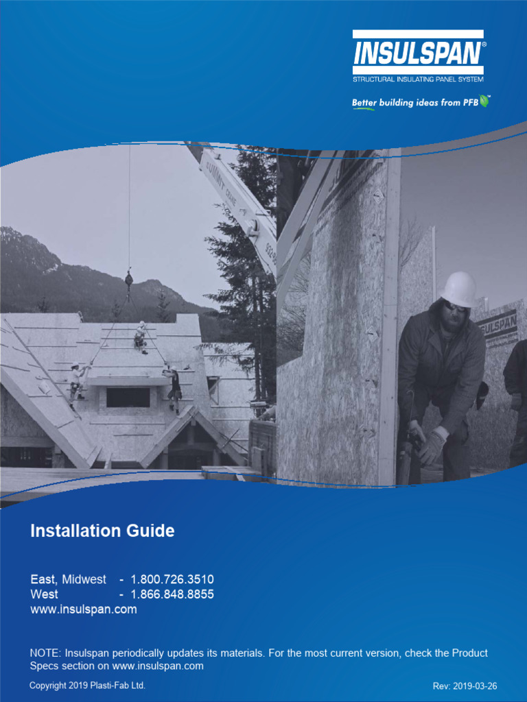 Insulspan Installation Guide | PDF | Framing (Construction) | Building ...