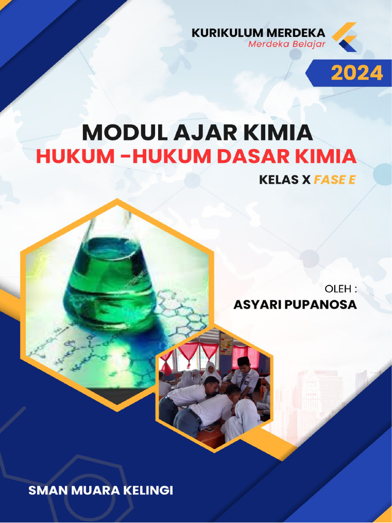MODUL AJAR Hukum Dasar Kimia Observasi | PDF