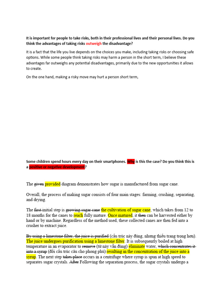 Ielts Writing Practice Upload 5 Pdf Sugarcane Spawn Biology