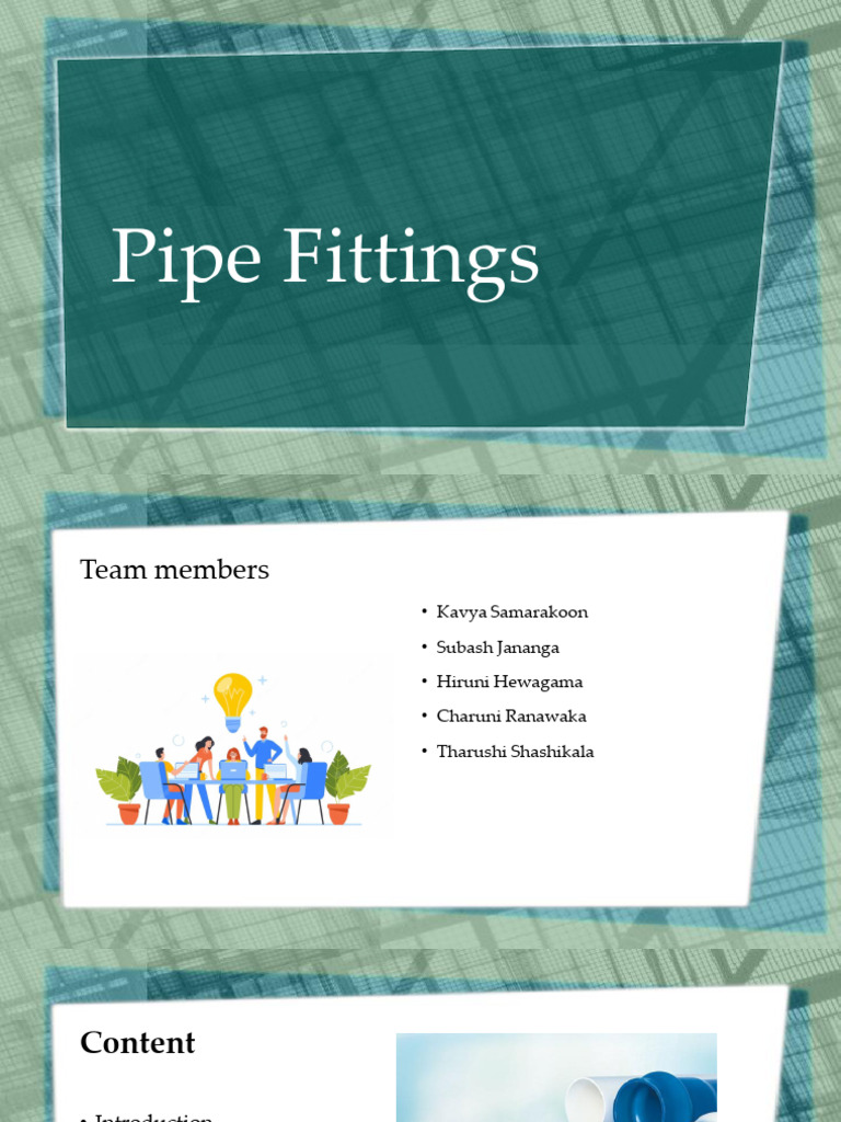 Pipe Fittings | PDF | Pipe (Fluid Conveyance) | Stainless Steel
