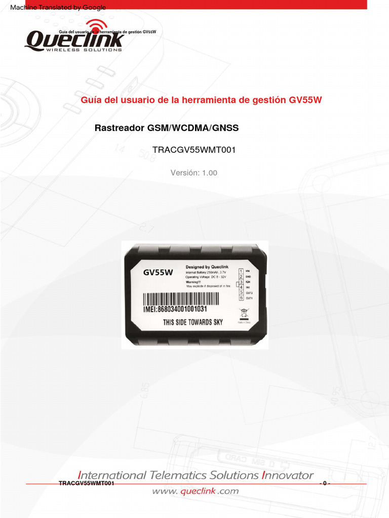 GV55W Manage Tool User Guide V1.00 | Descargar gratis PDF | Archivo de computadora | Menú ...