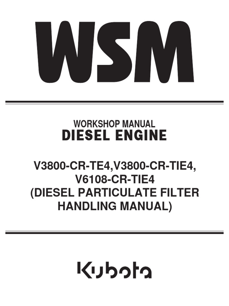 Takeuchi TL8 Kubota DPF Manual | PDF
