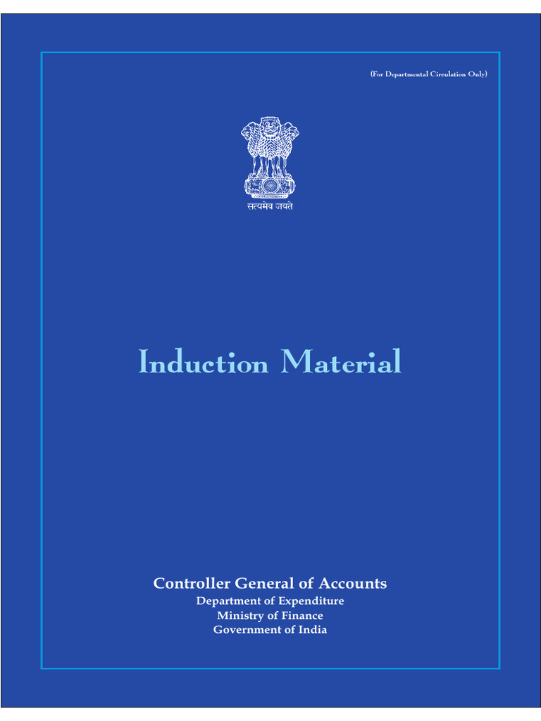 Induction Material 24082016 | PDF | Government Of India | Reserve Bank ...