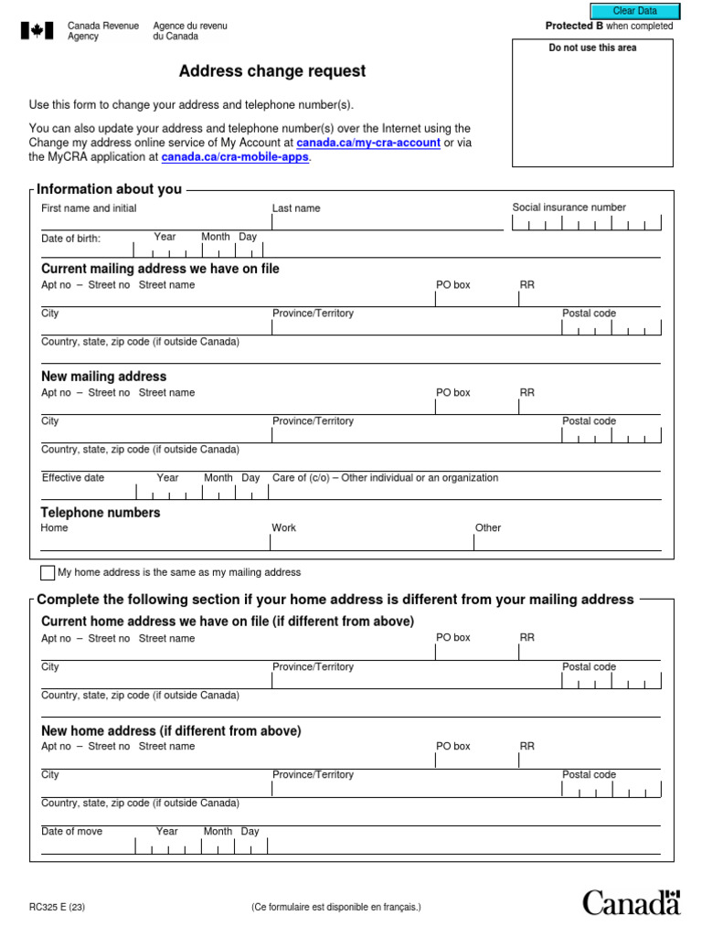 rc325 Fill 23e | PDF | Taxes | Government Finances