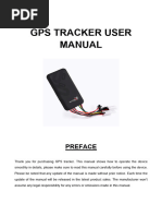 Gps - Tracker Manual | PDF | Global Positioning System | Gsm