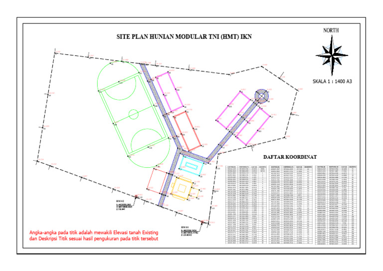 Plan HMT Elevasi Titik | PDF