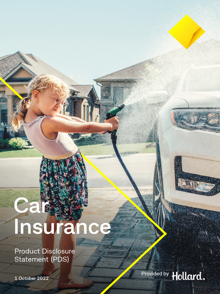 Car Insurance Pds | PDF | Vehicle Insurance | Insurance