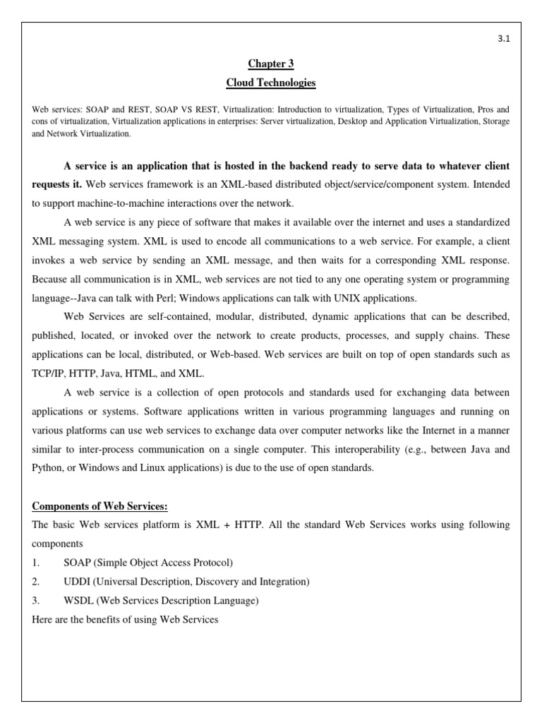 Notes 3 | PDF | Soap | Web Service