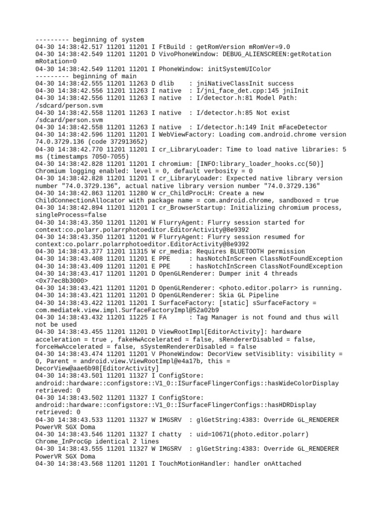 Logcat 1588228722483 | PDF | Computer Engineering | Software Engineering