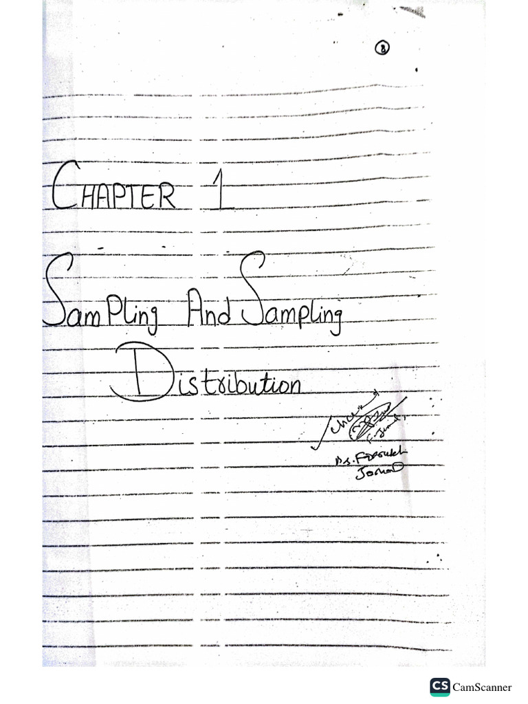 Statistics Notes Pdf