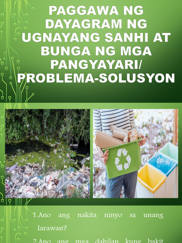 Q4 - FILIPINO-paggawa - NG - Dayagram - NG - Ugnayang - Sanhi - at ...