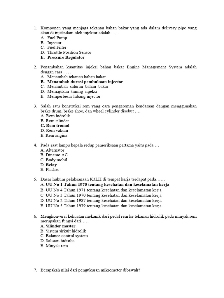Soal Kelas XII Ujian Baru 2024 | PDF | Teknologi & Rekayasa