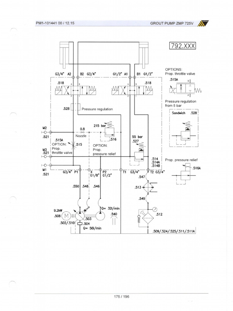 Diagrama Electrico e Hidraulico Mixer Hany | PDF