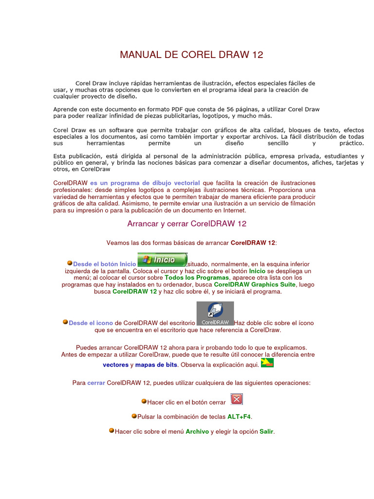 Manual | PDF | Ventana (informática) | Color