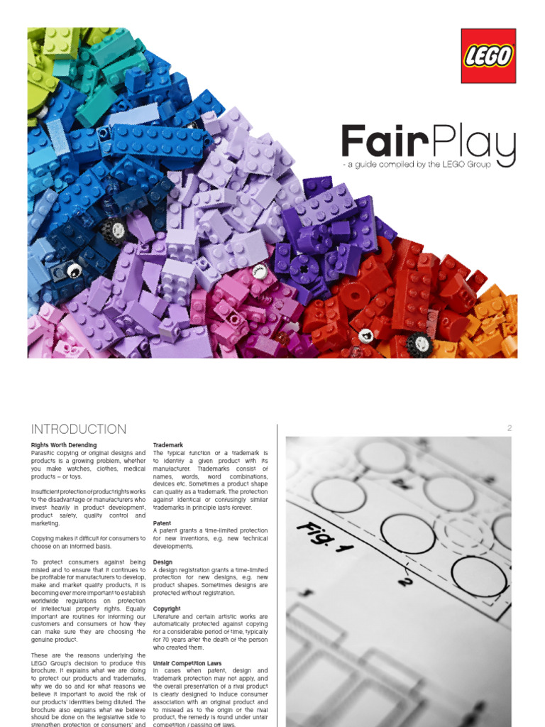 乐高玩具Lego 见解宣传册Brochure T500C.com Fair Play Brochure | PDF | Trademark ...