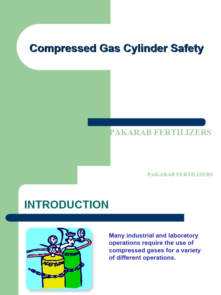 Cylinders Handling Safety - PFL | Download Free PDF | Valve | Gases