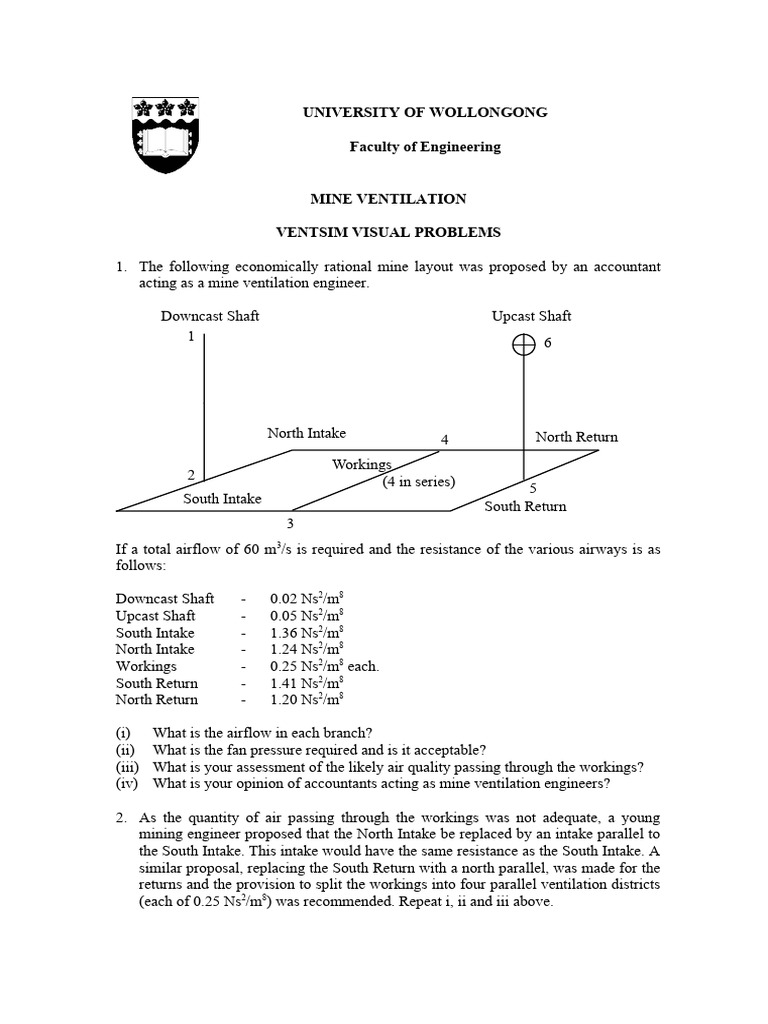 Ventsim Problems | PDF | Ventilation (Architecture)