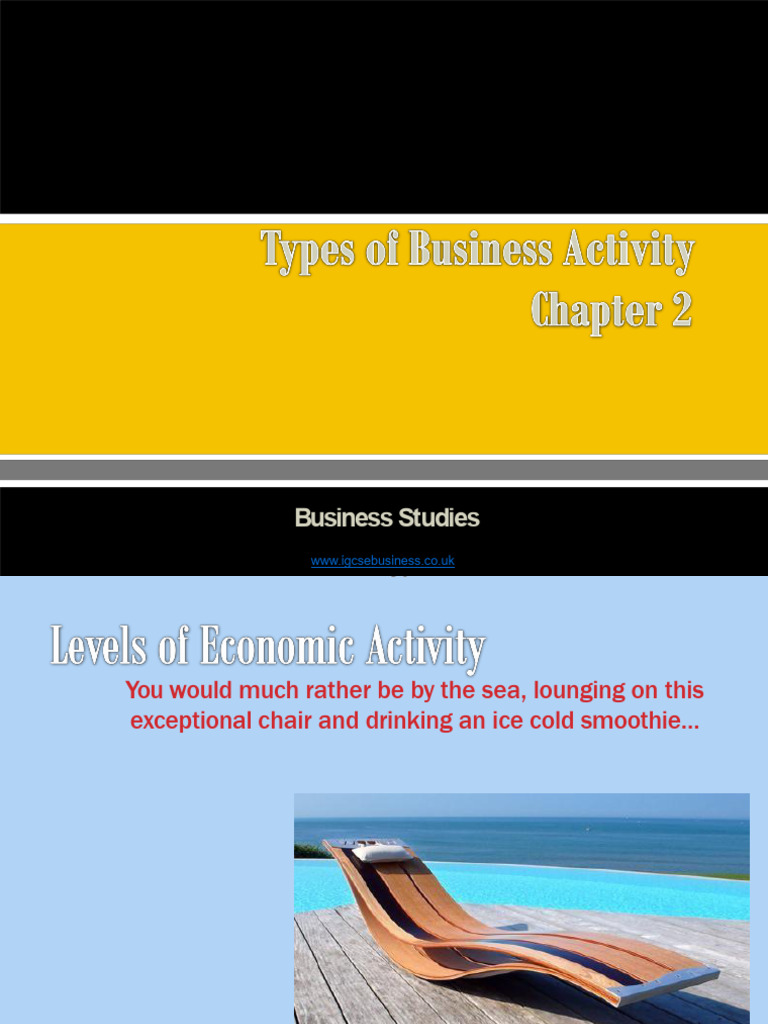Classification of Business | PDF | Profit (Economics) | Tertiary Sector ...