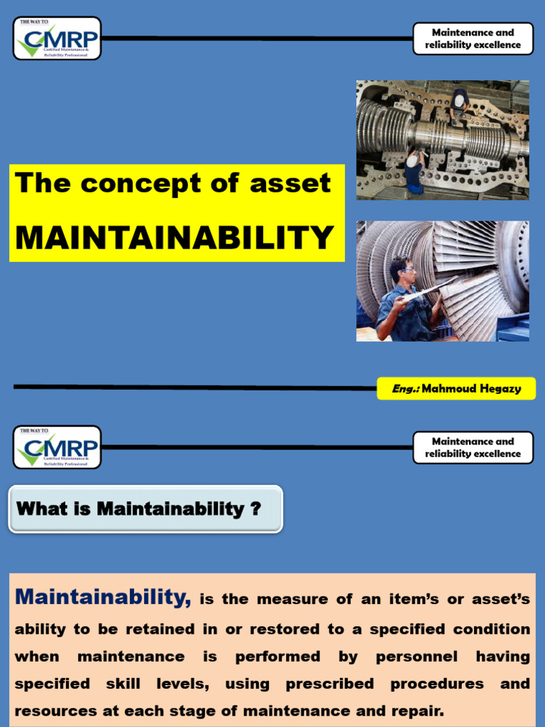 Asset Maintainability Insights | PDF | Reliability Engineering ...