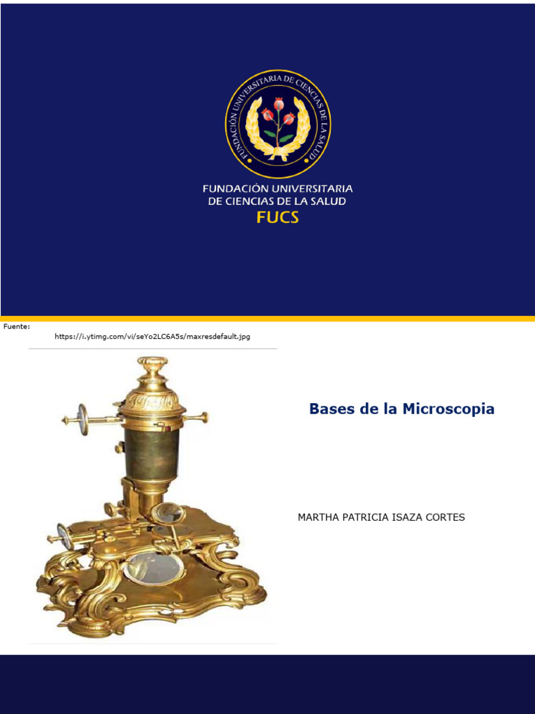 Práctica Micros | PDF | Microscopio | Óptica