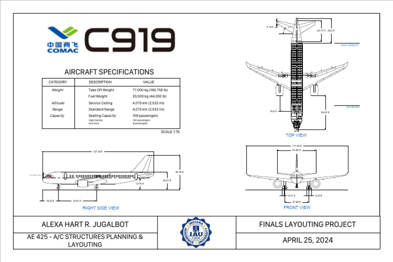 COMAC C919-20x30 (Jugalbot) | PDF | Aerospace | Aeronautics