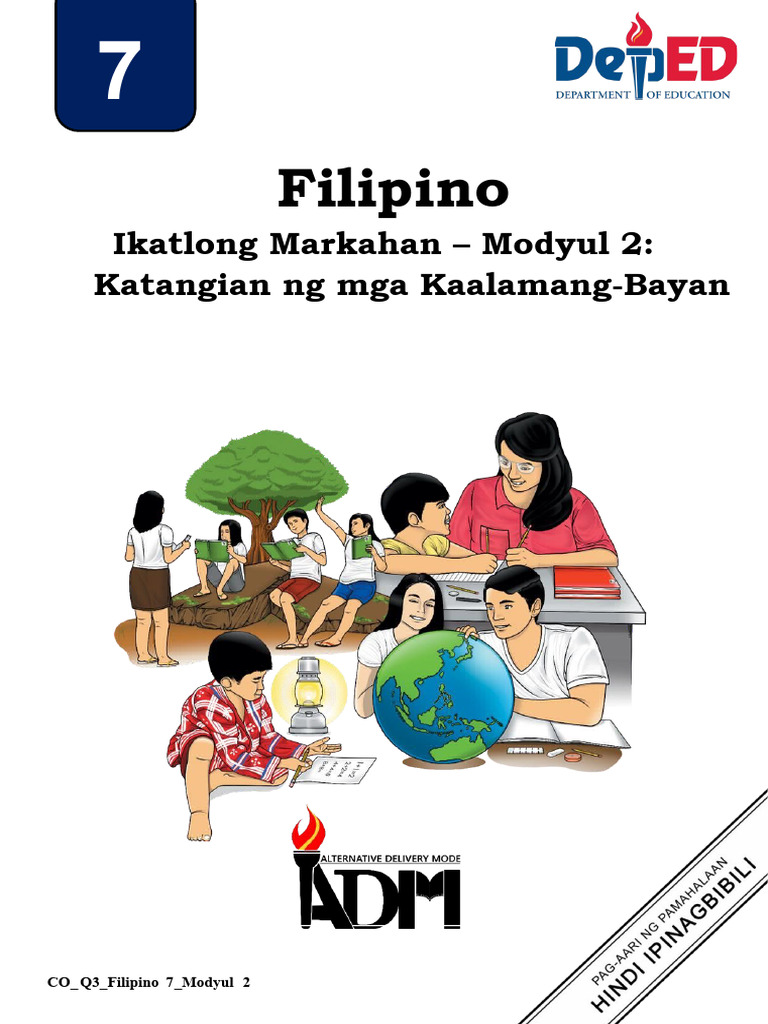 Filipino7 Q3 Mod1 WikaPonemangSuprasegmetal FINAL 094514 | PDF