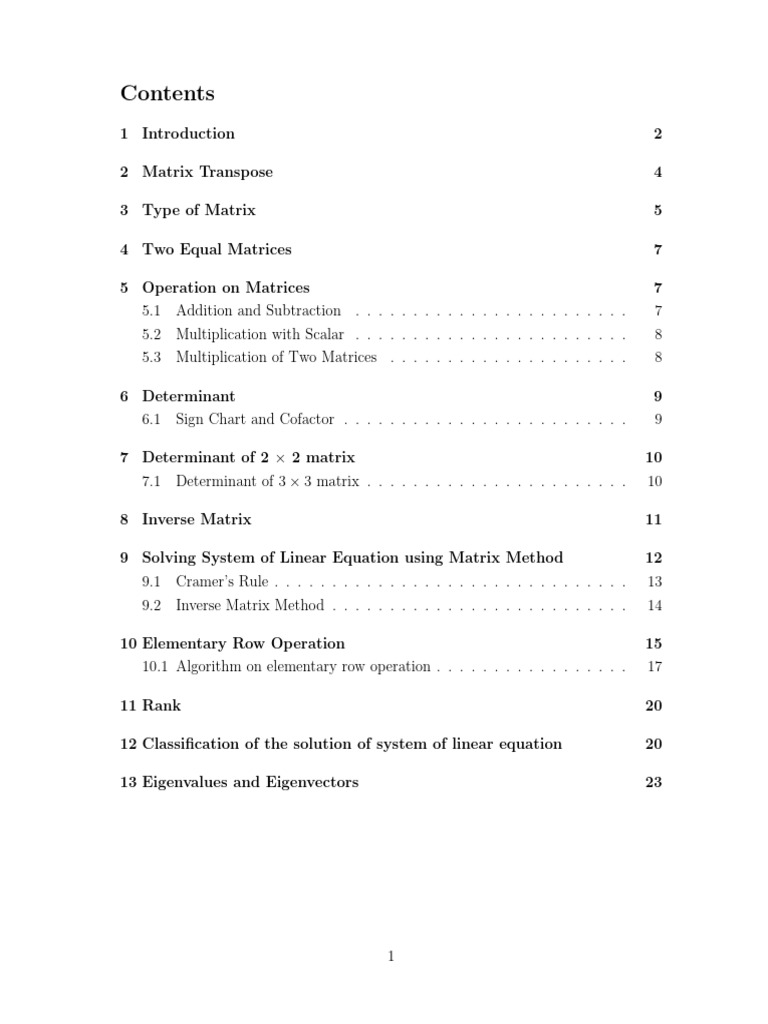 Matrix 2 | PDF | Matrix (Mathematics) | Determinant Matrix 2 | PDF | Matrix (Mathematics) | Determinant