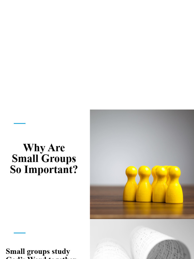 Benefits of Small Group | PDF | Self-Improvement