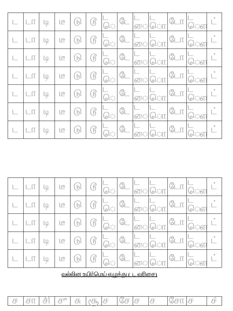 Uyir Mei Eluthu | PDF